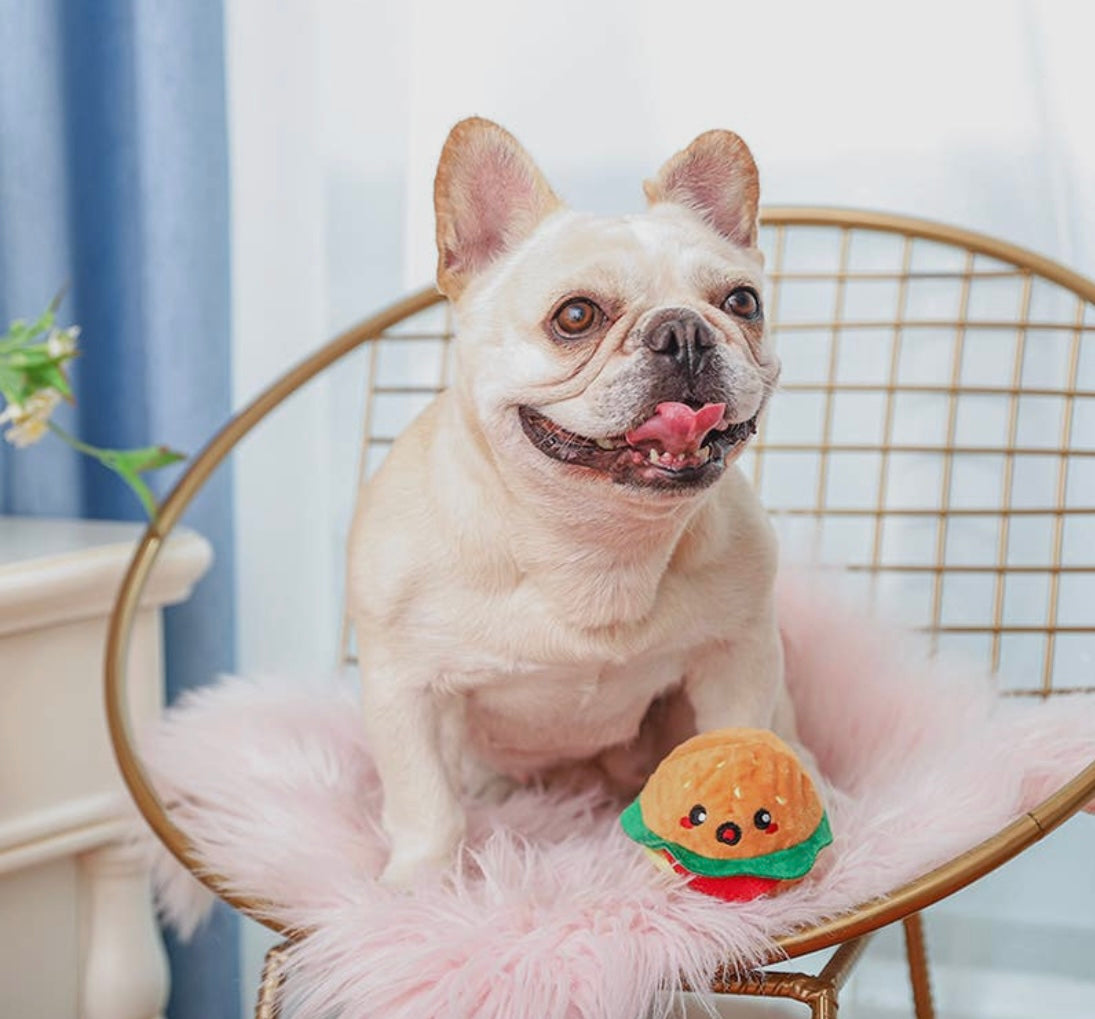 Burger Ball Dog Toy By Hugsmart – Love From Betty